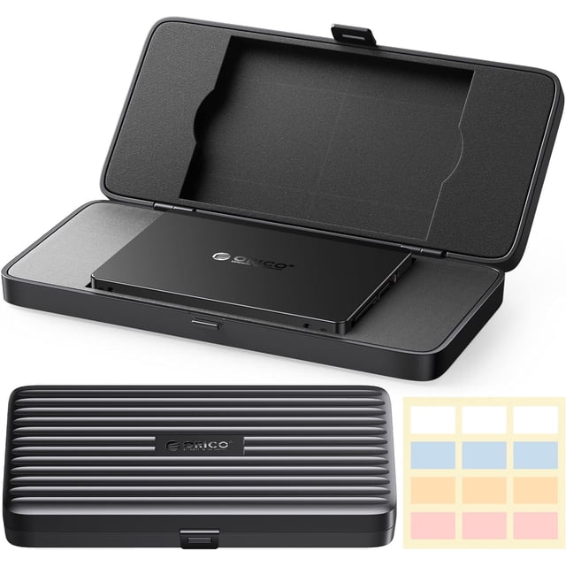 ORICO 2.5 inch Hard Drive Case, External Drive Storage Carrying Bag ...