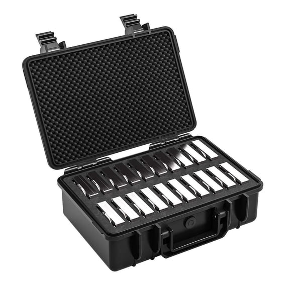 ORICO 20 Bay 3.5 Inch Hard Drive Storage Case with Handle HDD/SSD ...