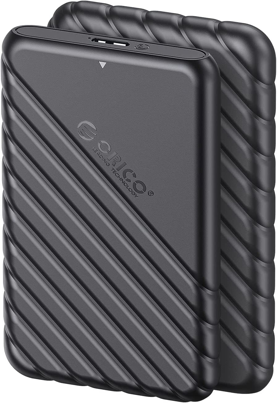 ORICO 2PC External Hard Drive Enclosure 2.5" 5Gbps USB 3.0 to SATA ...