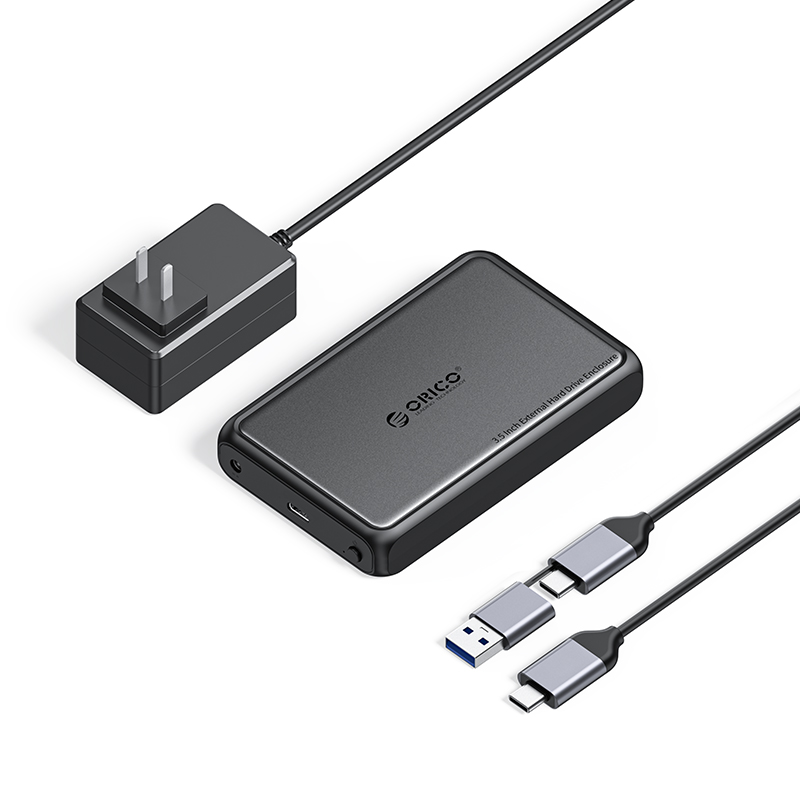 ORICO 3.5" Type-C Hard Drive Enclosure 5Gbps SATA to USB3.0 USB3.1 HDD ...