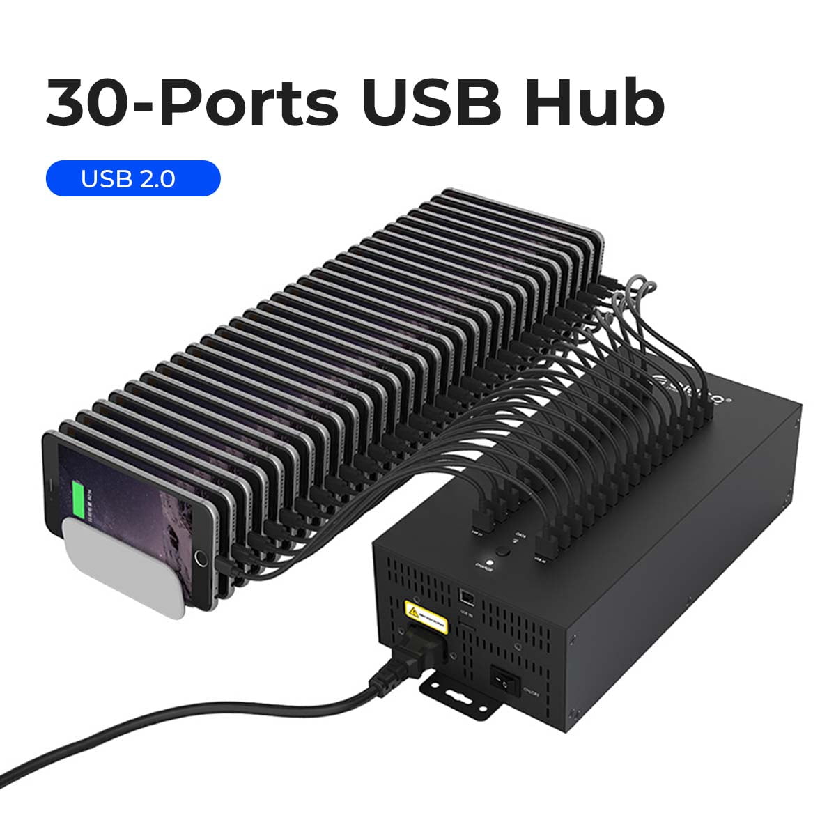 ORICO 30 Ports USB Splitter for Laptop Industrial USB Hub with 150W ... ORICO 30 Ports USB Splitter for Laptop Industrial USB Hub with 150W ...