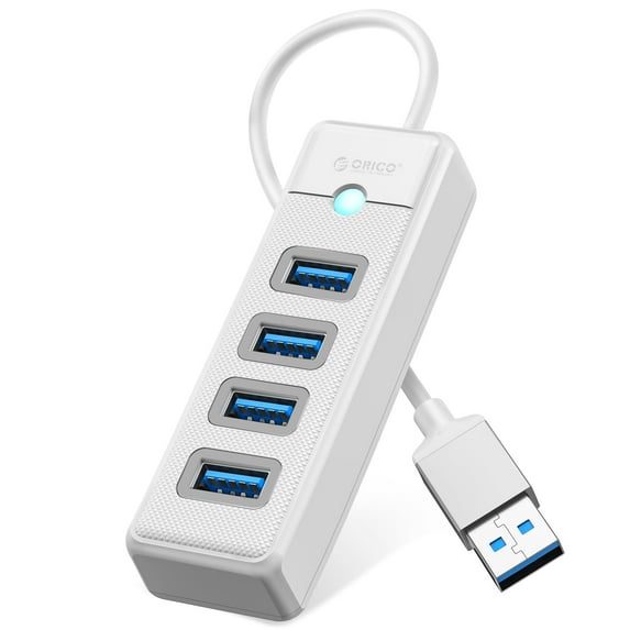 ORICO 4 Port USB 3.0 Hub, 5Gbps, Laptop/PC/XPS Expander, Flash Drive ...