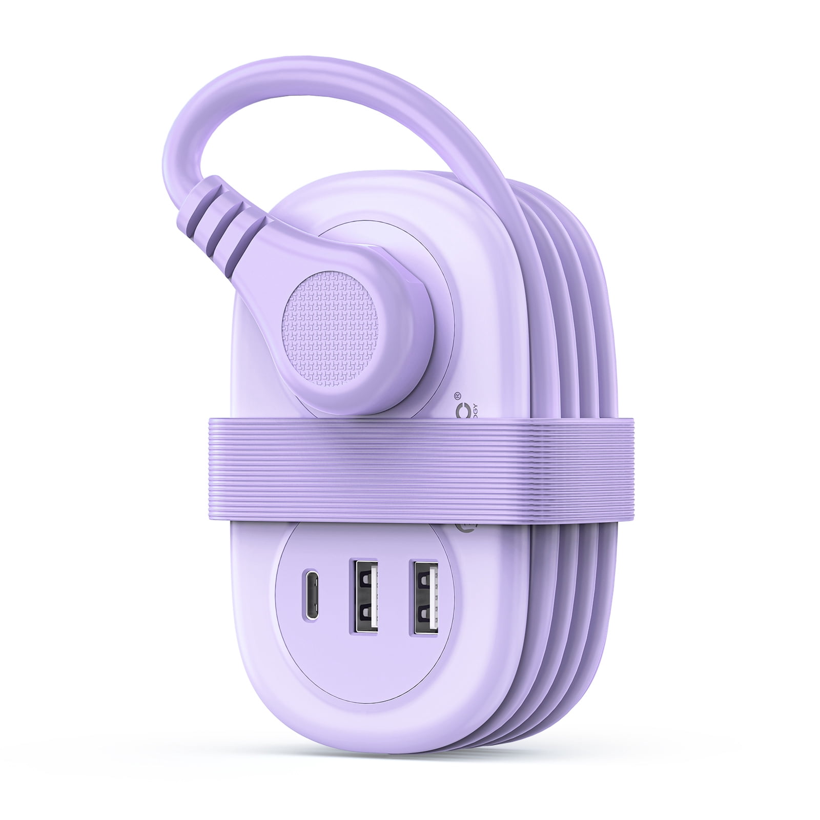ORICO 5-in-1 Compact Travel Power Strip, Cruise Ship Approved with 2 AC ...