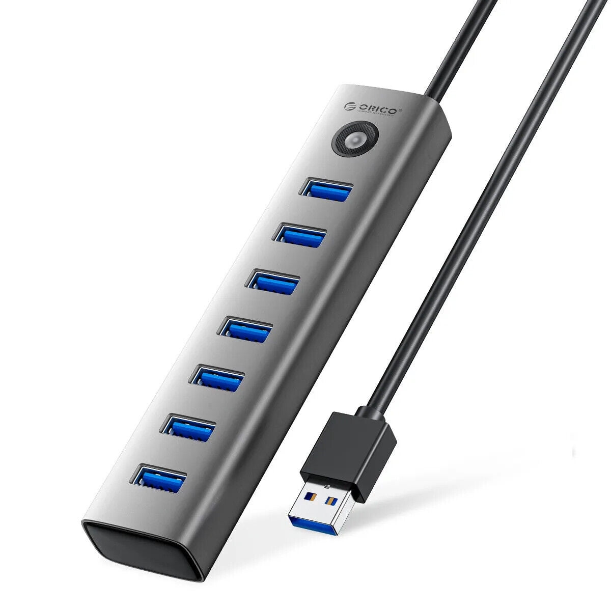 ORICO 7-Port USB 3.0 Hub 5Gbps Data USB Hub High-Speed Data Transfer ...
