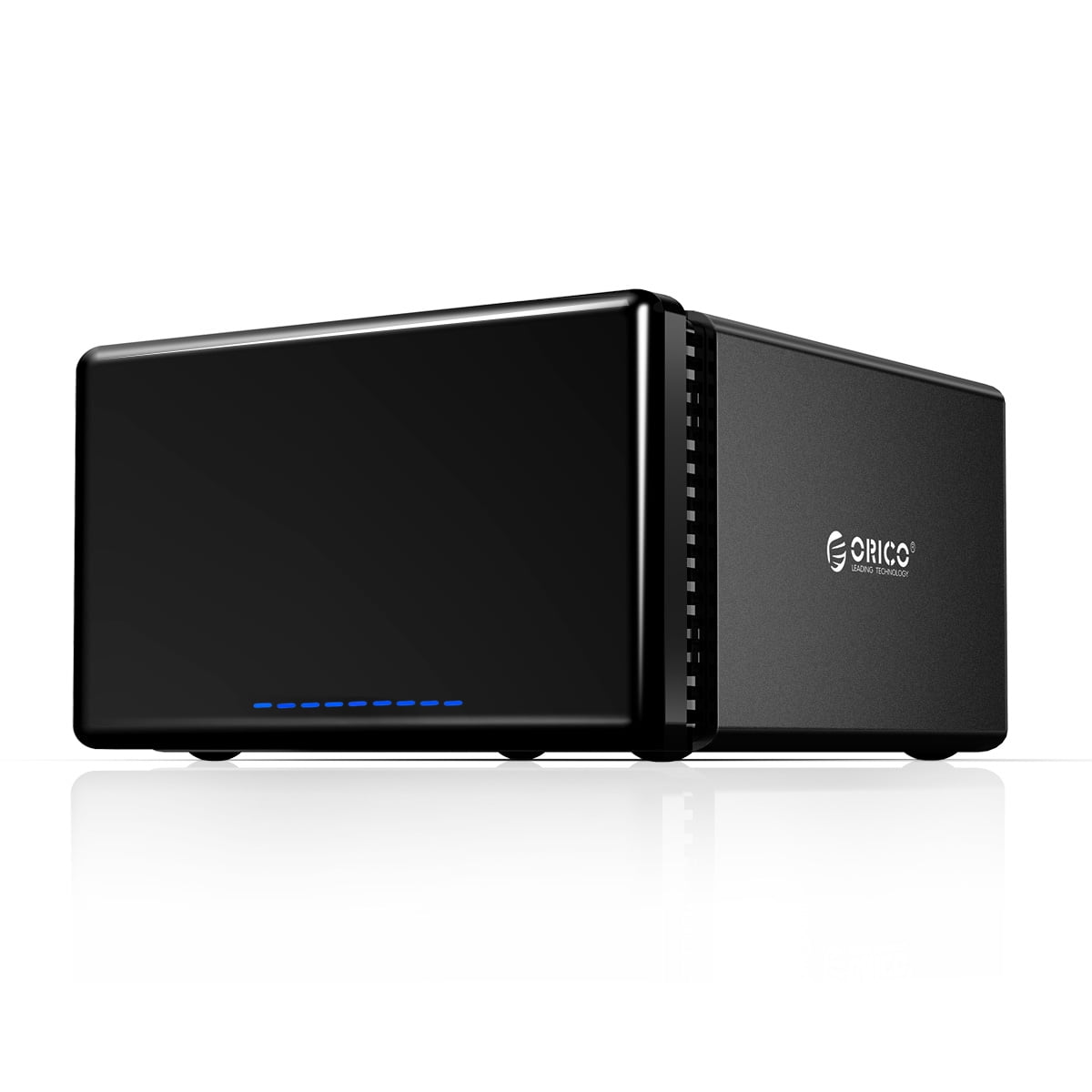 ORICO 8 Bay External Hard Drive Enclosure Magnetic Aluminum USB 3.0 to ...