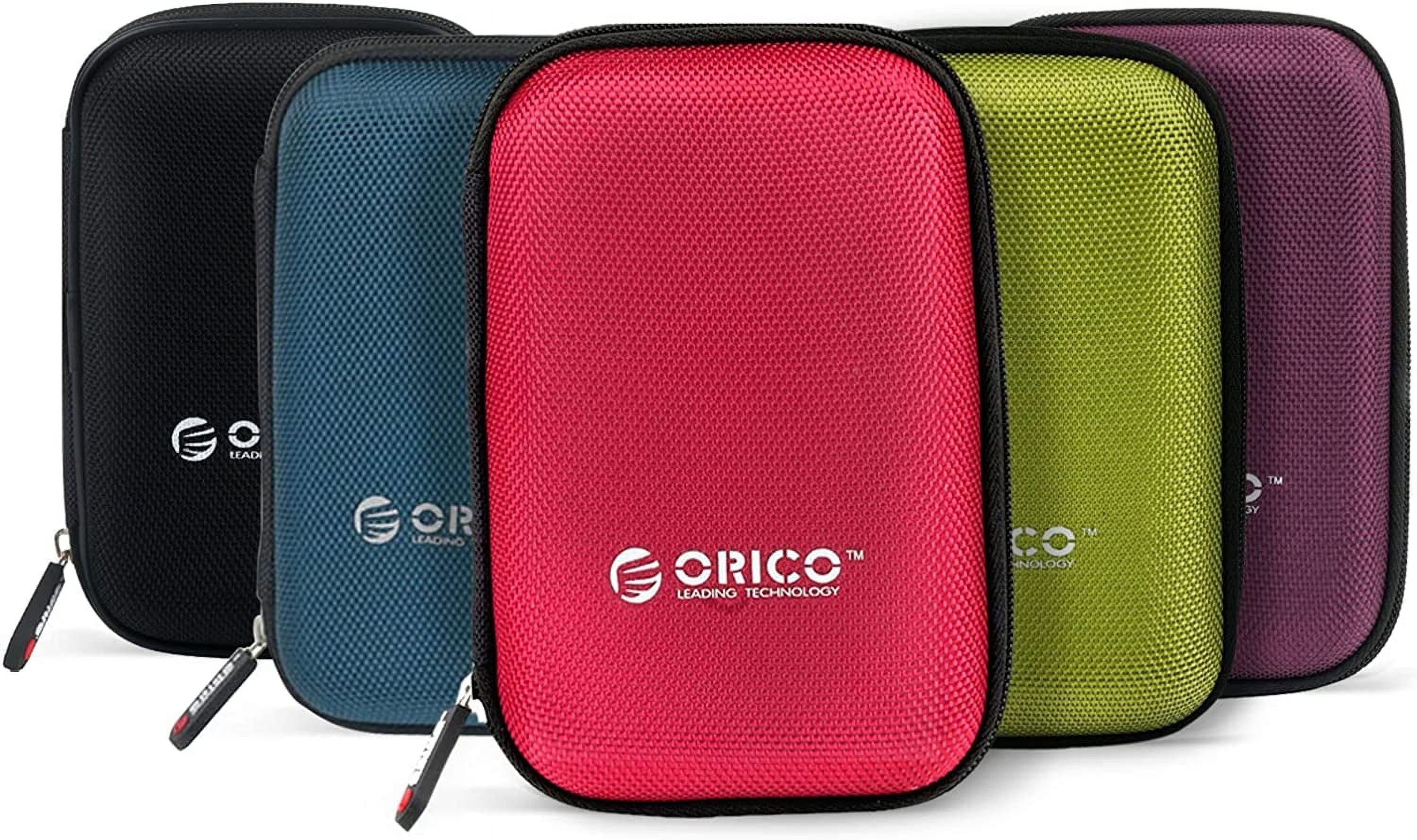 ORICO Hard Drive Case 2.5 inch External Drive Storage Carrying Bag ...