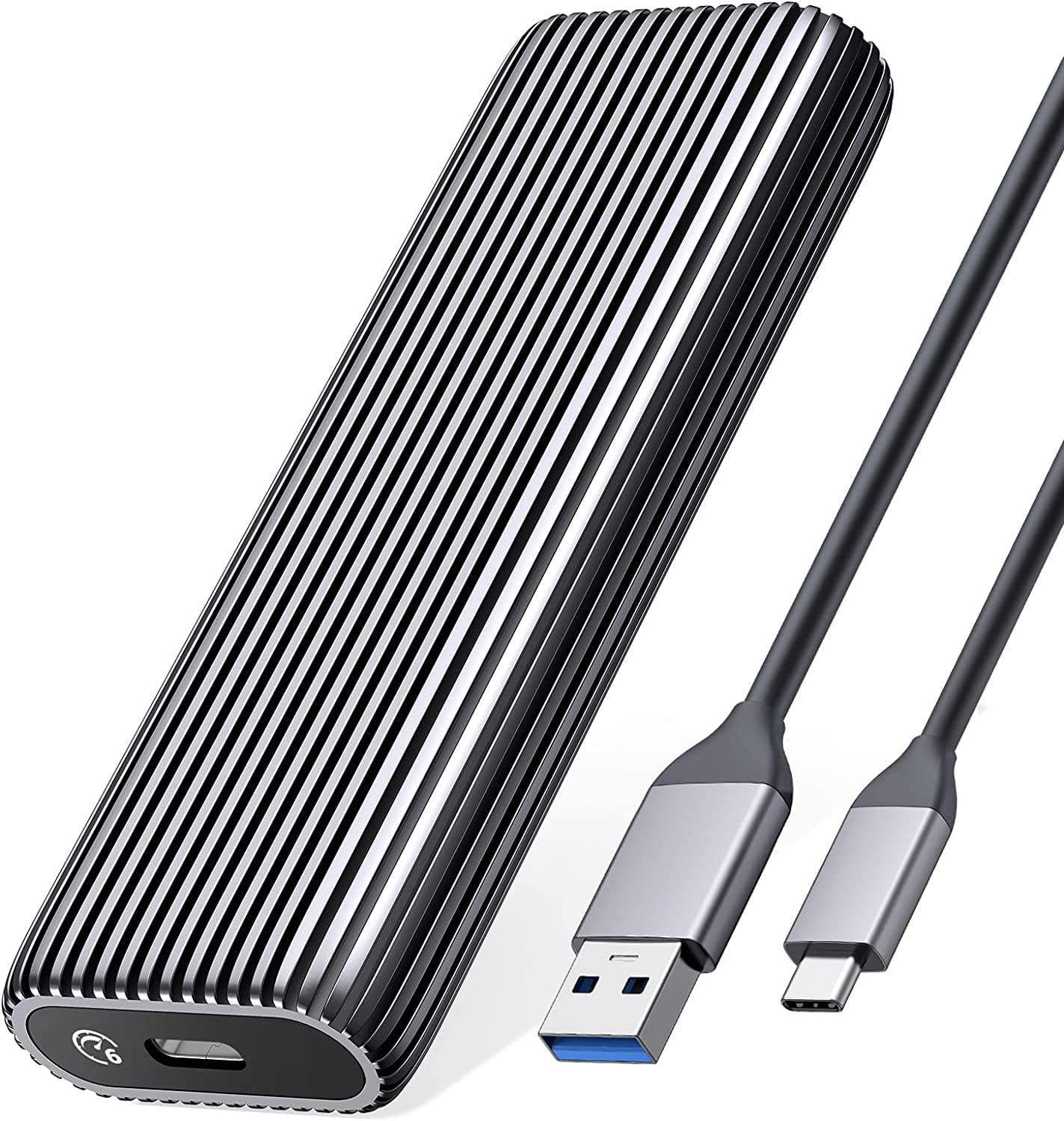 ORICO M.2 SATA SSD Enclosure Aluminum Type-C external hard drive case ...