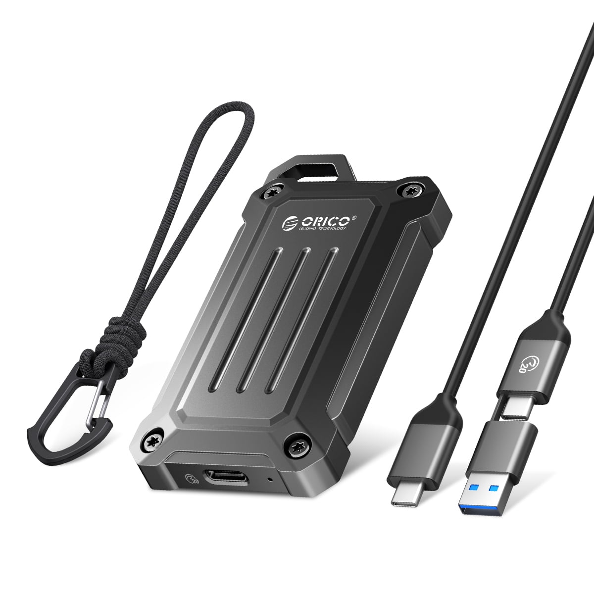 ORICO Mini Portable SSD 20Gbps External Solid State Drive USB3.2 Gen2 ...