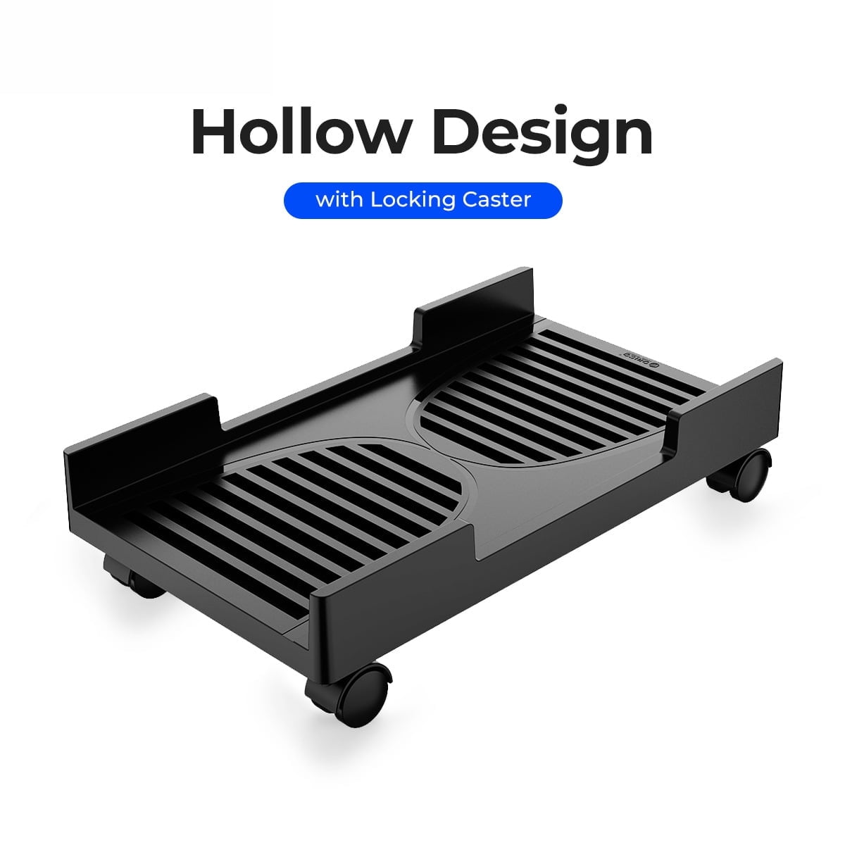 ORICO Mobile CPU Stand with Locking Casters, Gaming PC Tower, Under ...