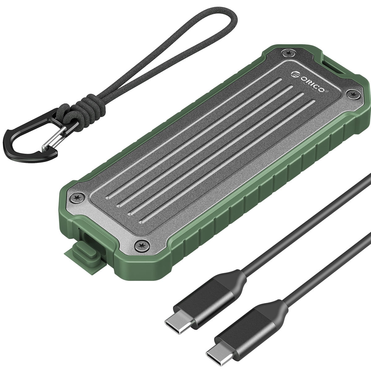 ORICO Portable M.2 NVMe SATA SSD Case Zinc Alloy Waterproof Shockproof ...