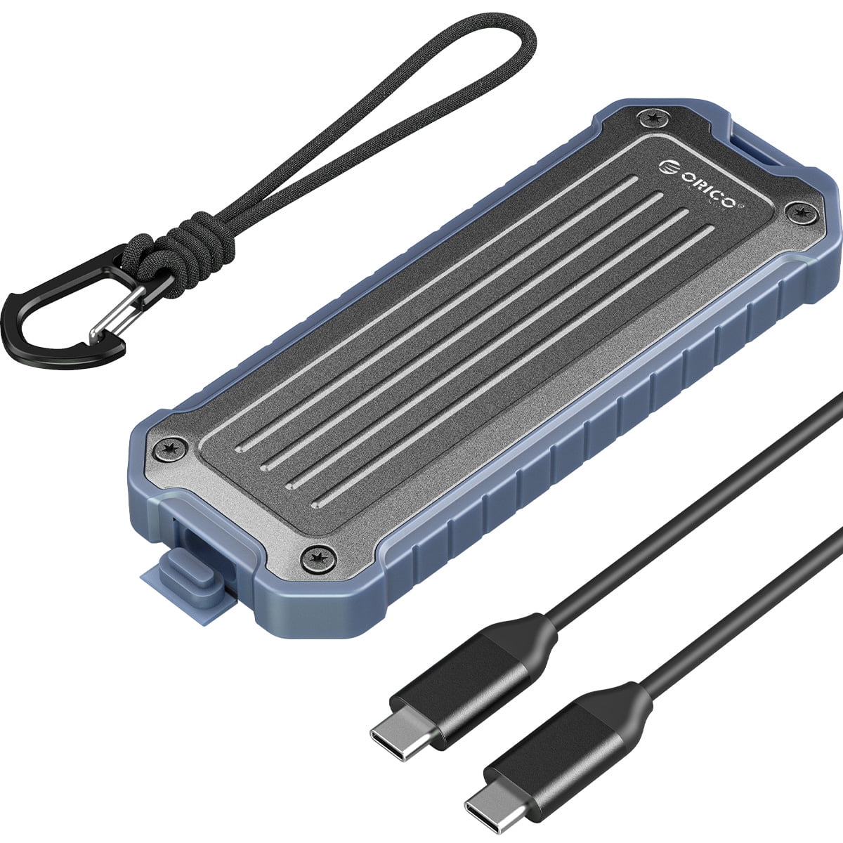 ORICO Portable M.2 NVMe SATA SSD Case Zinc Alloy Waterproof Shockproof ...