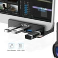 ORICO USB 3.0 Hub USB Hubs for Windows Desktop Aluminum 4-Port USB Splitter Clamp Hub Adapter ...