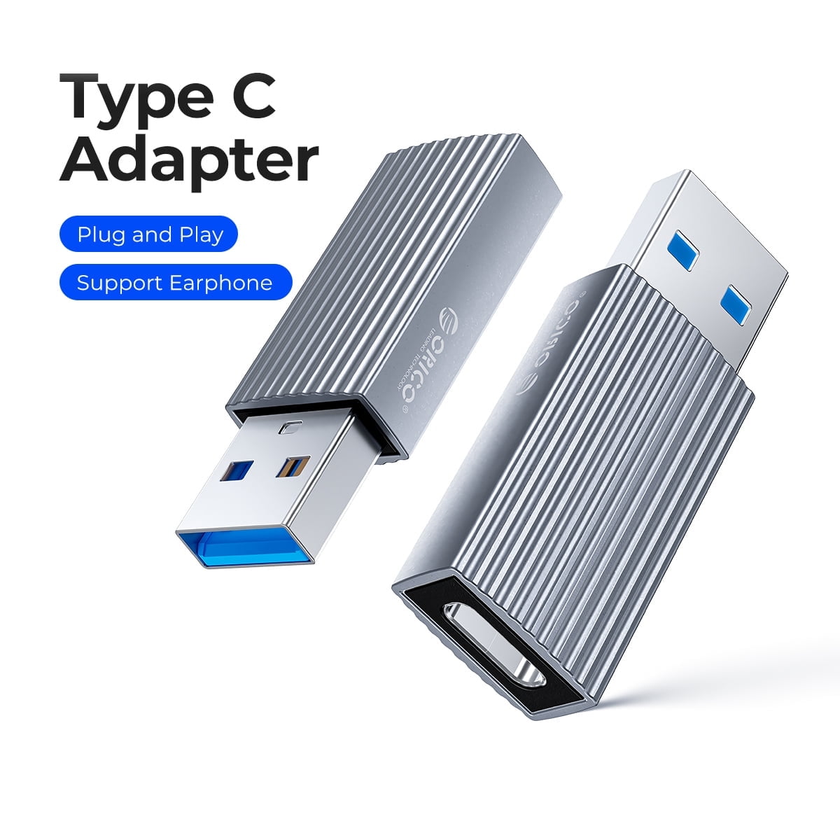 ORICO USB 3.1 Adapter OTG Male to Type C Female Data Connector Adapter ...