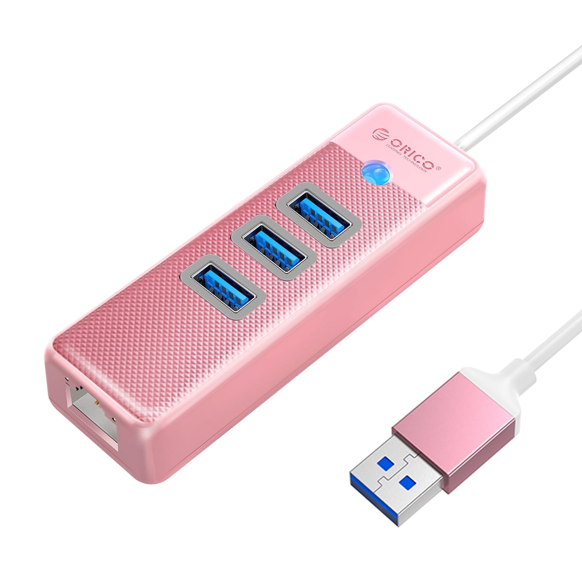 ORICO USB HUB for Laptop 5Gbps USB 3.0 HUB with USB C Ports & RJ45 Portable USB Splitter ...