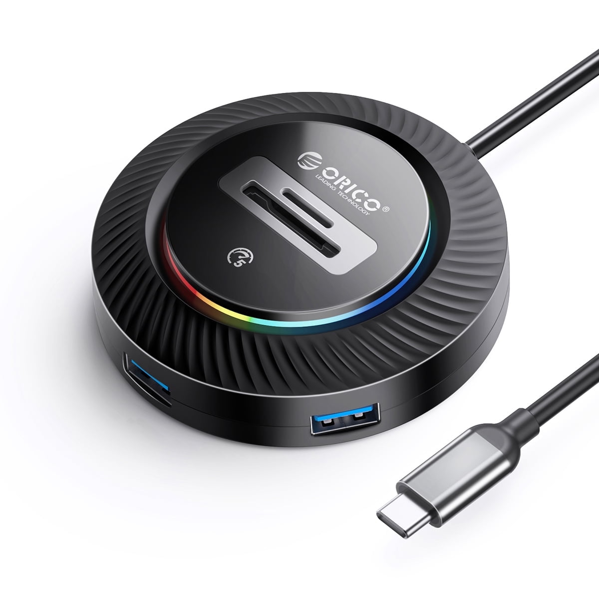 ORICO USB Hub 3.0 RGB USB Hub for Laptop Type C 5Gbps Multi Splitter ...