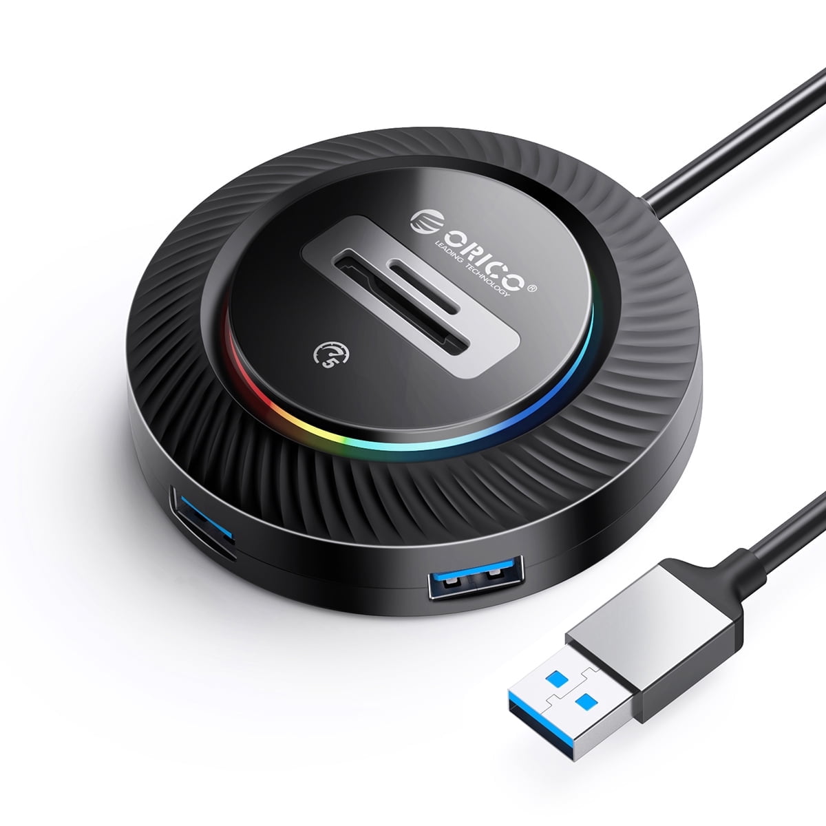 ORICO USB Hub 3.0 RGB USB Hub for Laptop USB Ports 5Gbps Multi Splitter ...
