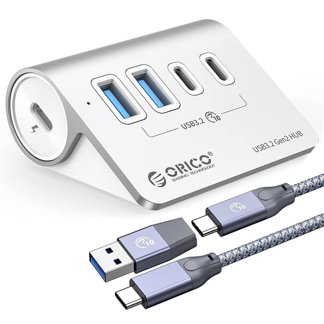 ORICO USB Hub for Laptop Desk USB Splitter Hub Mini Hub with 1.64ft USB ...