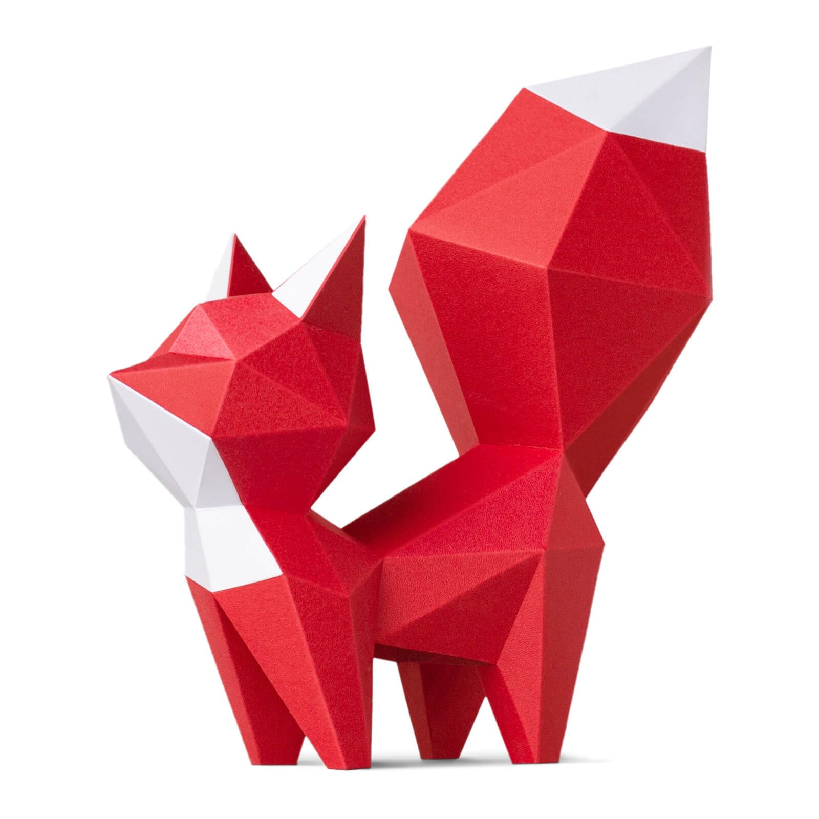 ORIGAMIPLANET Red Fox 3D KEF16 Origami Paper Craft Kit, Creative ...