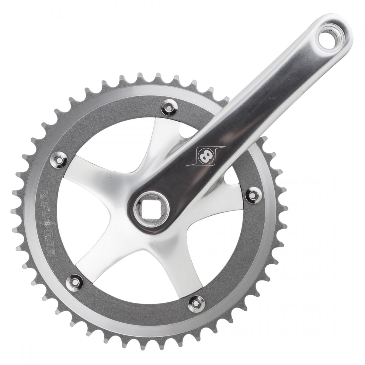 ORIGIN8 Trackstar Crankset CRANKSET OR8 TRACKSTAR 144m 165x46 SQ SL ...