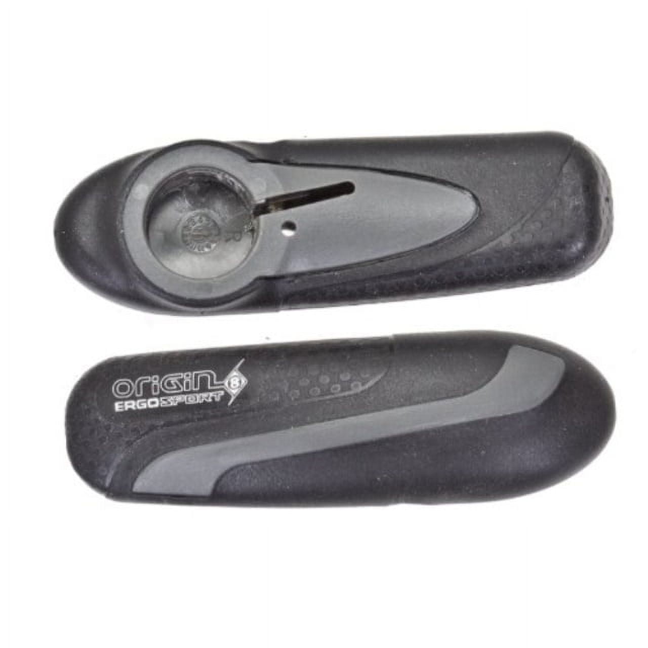 Origin8 Ergo Sport Bar Ends Black/Gray Forged AL6061-T6 Alloy Inner ...