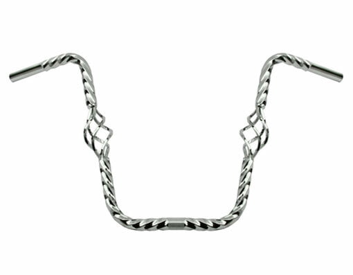 ORIGINAL LOWRIDER CAGE TWISTED HANDLEBAR IN 16" RISE 25.4MM CHROME ...