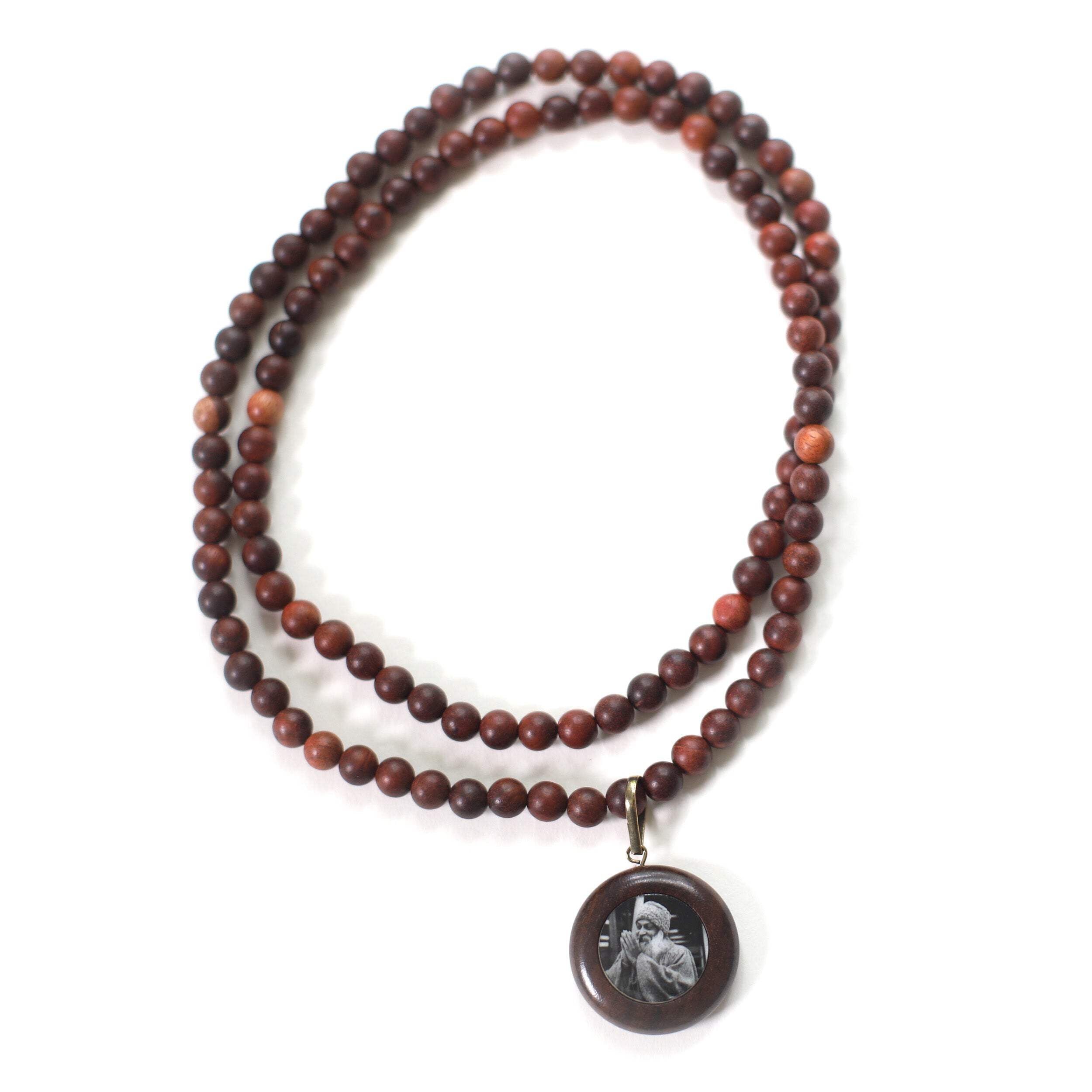ORIGINAL OSHO Rajneesh Rajneeshpuram Wild Country Extra Fine Rose Wood ...