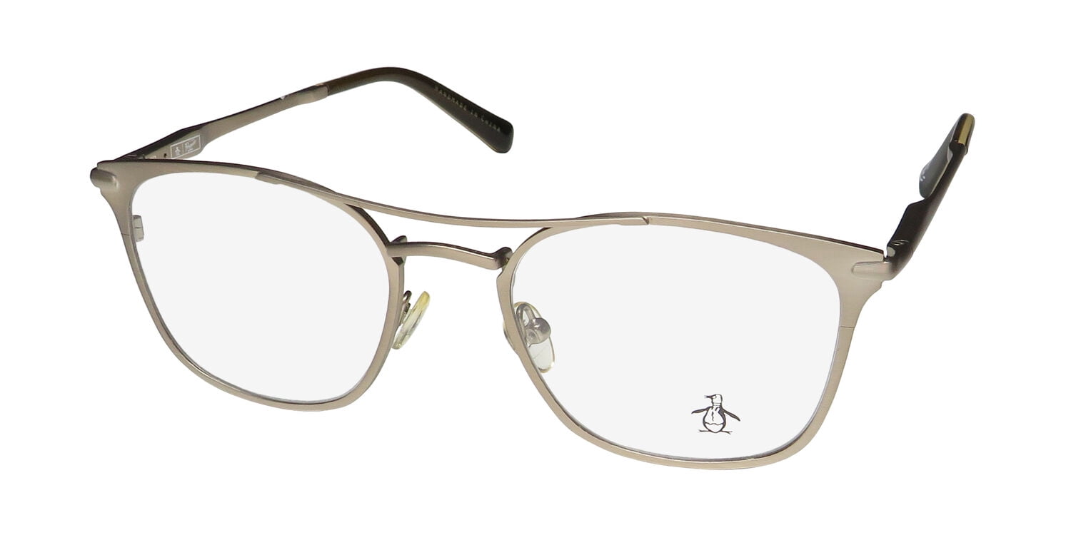 ORIGINAL PENGUIN THE PATTON FULL-RIM OVERSIZED LENSES HIP EYEGLASS ...