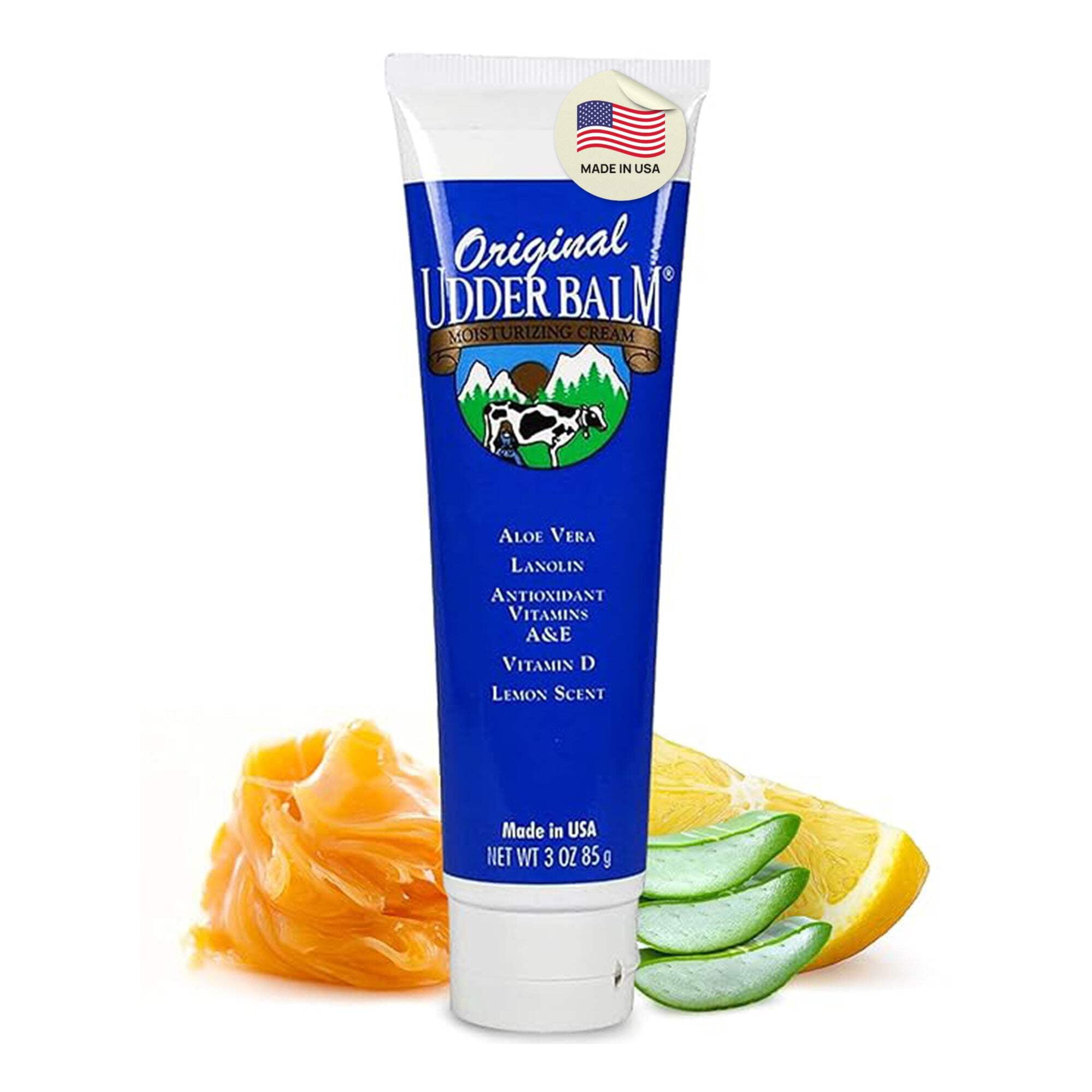 ORIGINAL UDDER BALM 3oz tube with Aloe Vera and Lanolin - Walmart.com