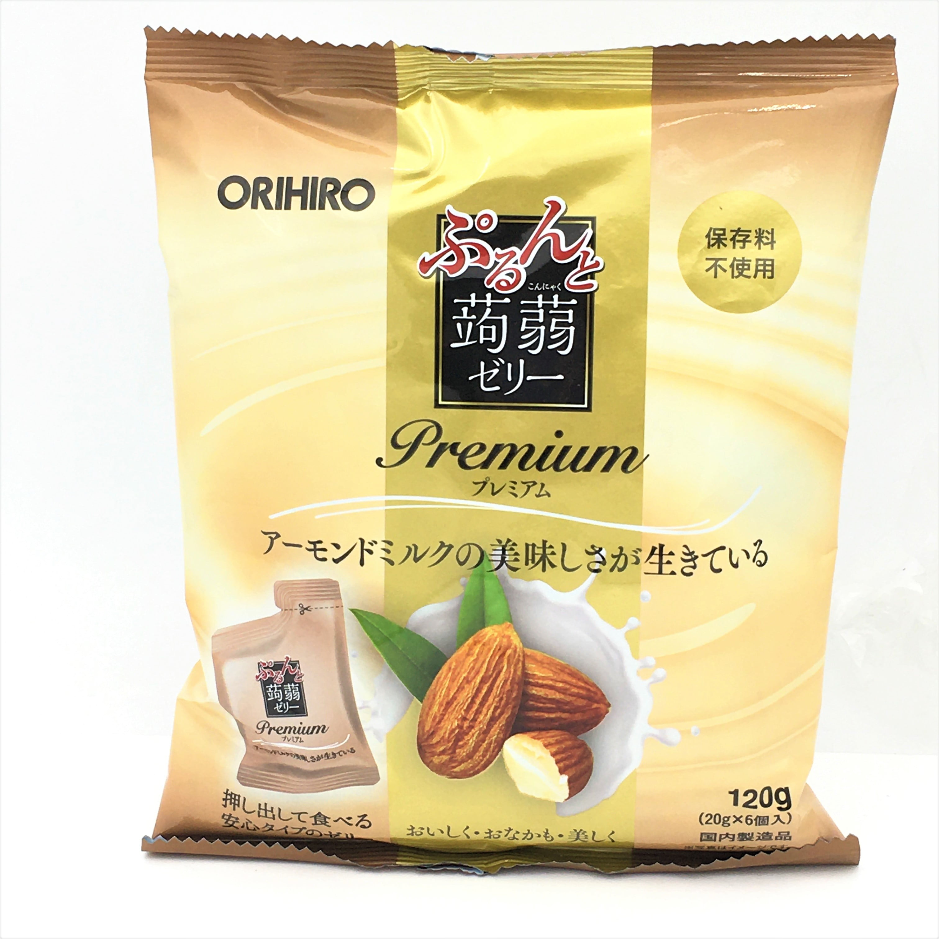 ORIHIRO Konjac Jelly (Premium Almond Milk) - Walmart.com