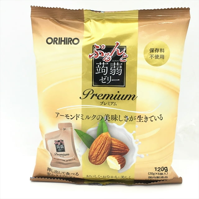ORIHIRO Konjac Jelly (Premium Almond Milk) - Walmart.com
