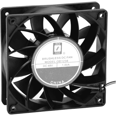 ORION FANS OD1238-24HBVXC10A, DC Fans VnAxial 120x38 24VDC 226CFM PWM ...