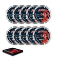 ORIXTREME 6 Inch Diamond Saw Blade 10Pcs, Segmented General Purpose ...