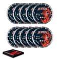 ORIXTREME 7 Inch Diamond Saw Blade 10Pcs, Segmented General Purpose ...