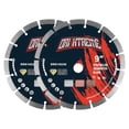 ORIXTREME 9 Inch Diamond Blade 2Pcs, Segmented General Purpose Blade ...