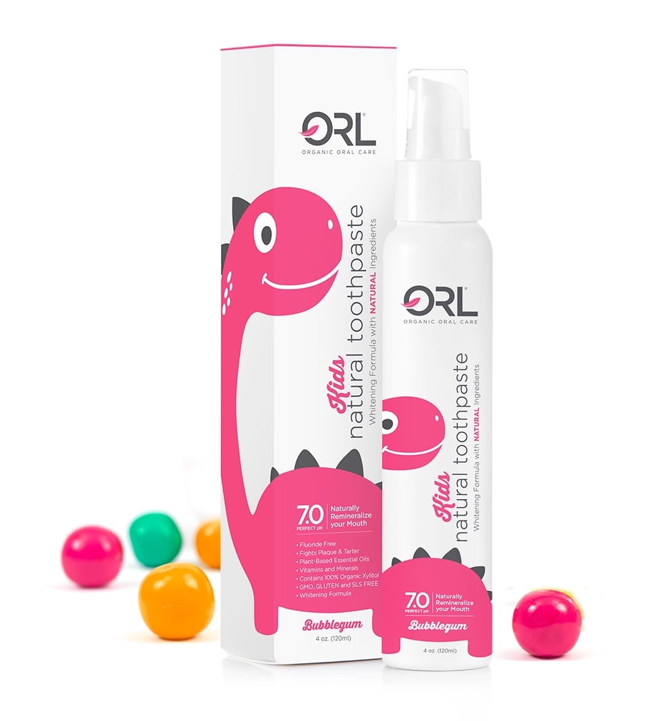 ORL - Bubblegum Toothpaste (120ml) - Walmart.com