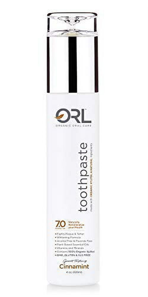 ORL Natural & Organic Toothpaste â€“ Uniquely Formulated to Clean Your ...