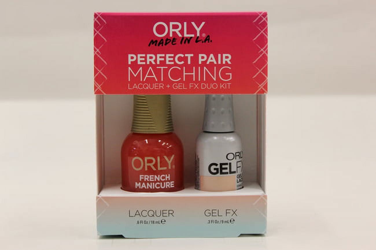 ORLY- Nail Lacquer Duo Kit- Bare Rose (Lacq + Gel) - Walmart.com