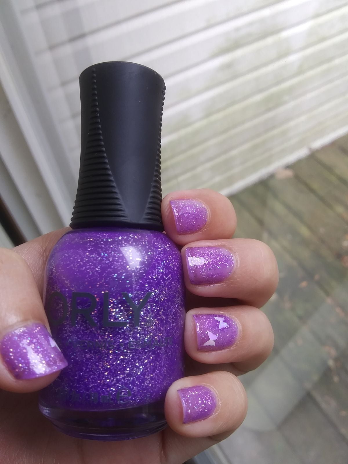 ORLY Pro Premium Nail Lacquer Like, Totally - Holographic - .6 fl oz ...