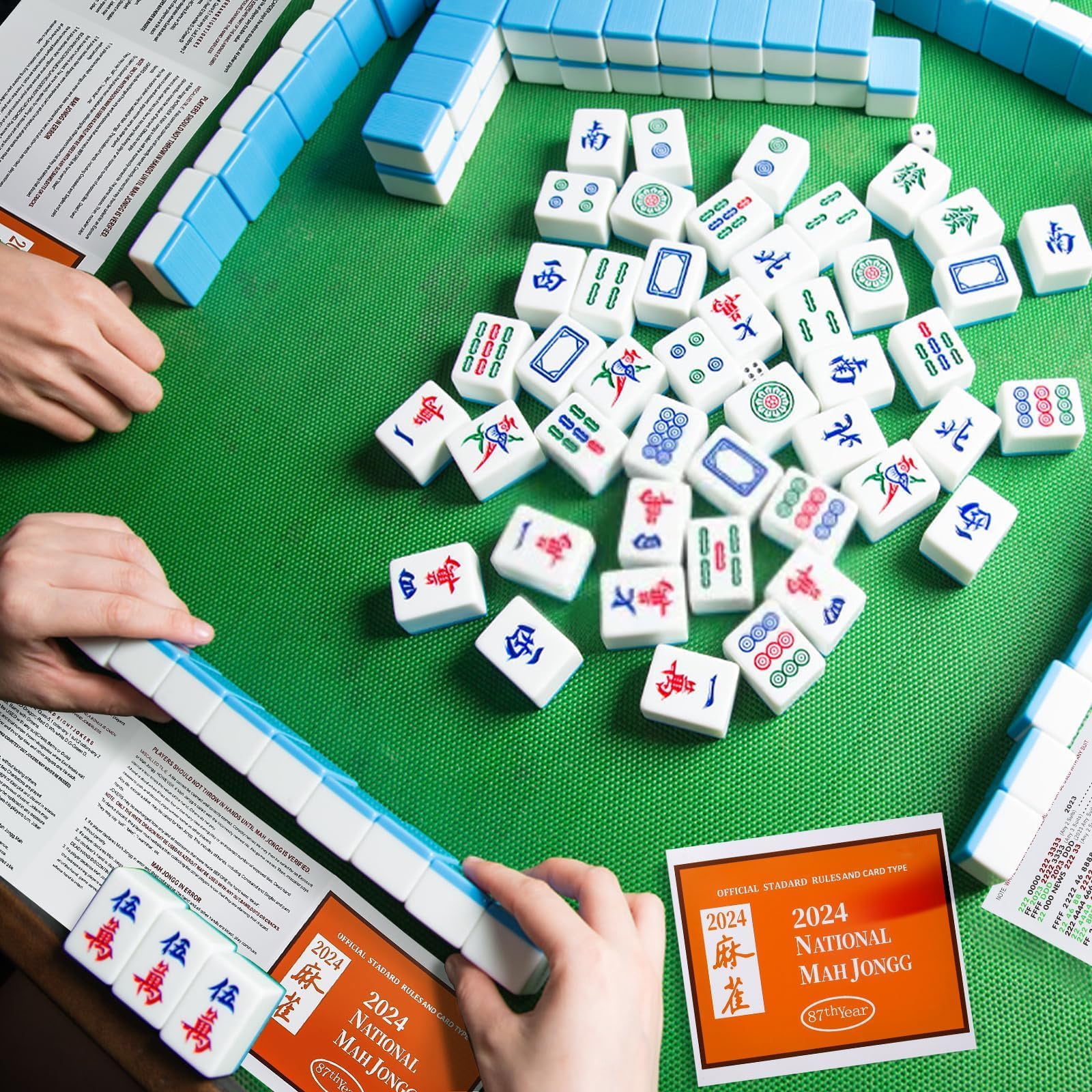 ORMARKET 2024 New Mahjong League Mahjong Tiles,National Mahjong ...