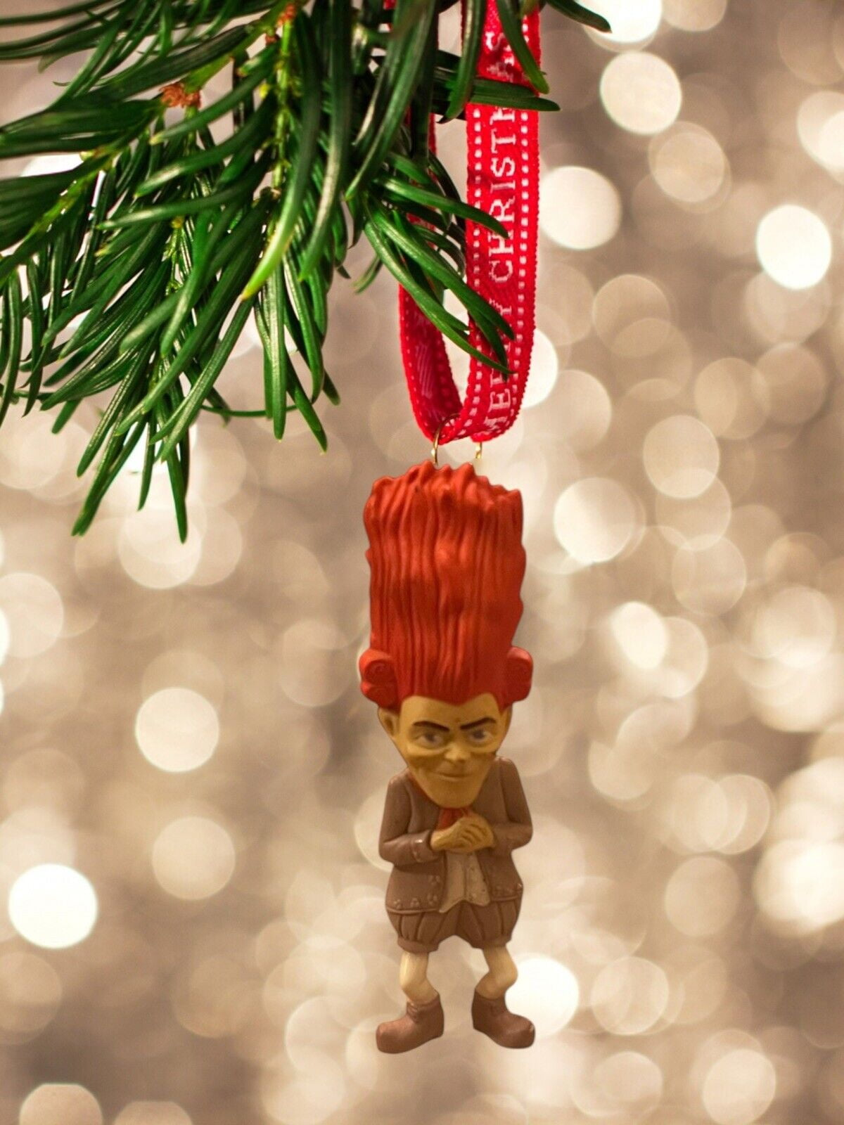 ORNAMENT 2010 Shrek Rumplestiltskin Purple Suit Red Hair Figure ...