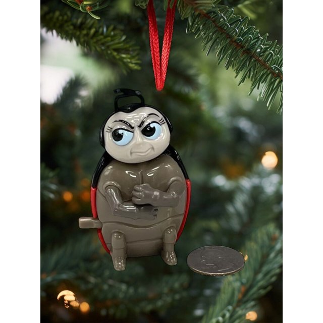 ORNAMENT A Bugs Life Ladybug Francis Disney Windup 1998 Insect Bug ...