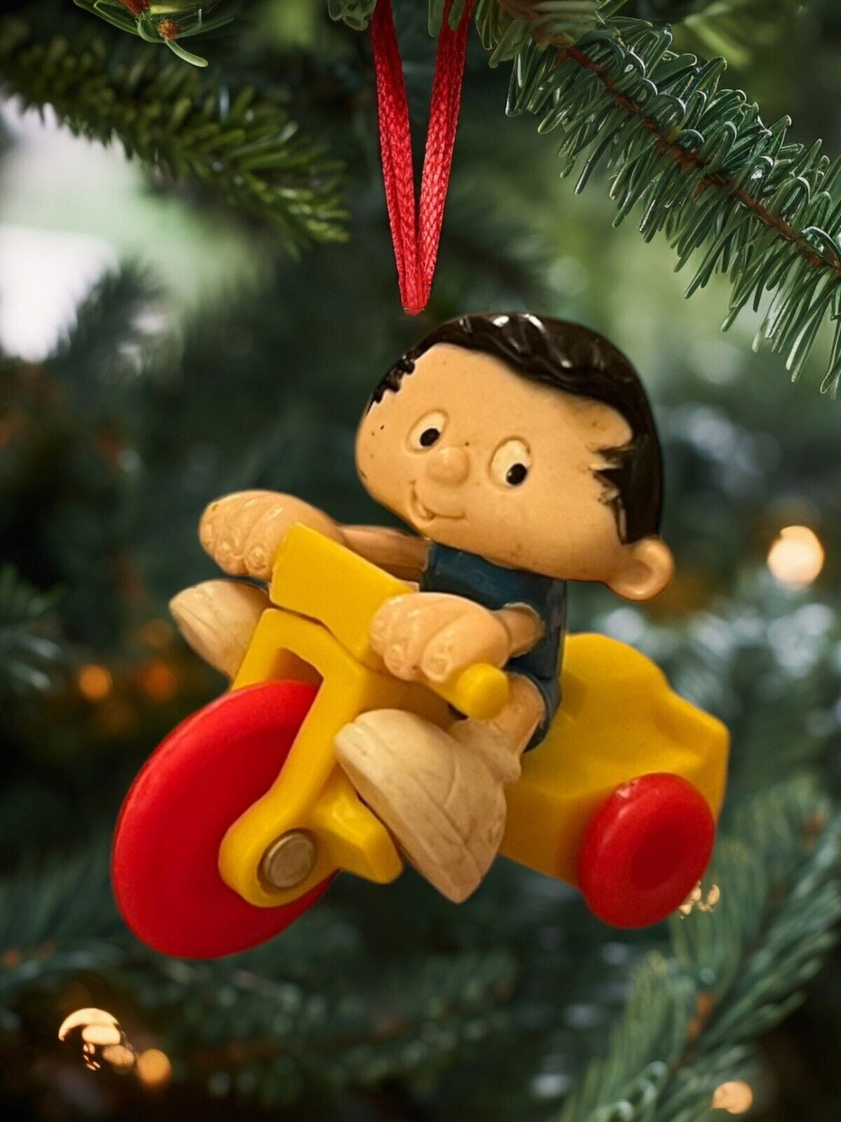ORNAMENT Bobby Big Wheel Figure Bobby’s World 90s Kids Tricycle DANGLER ...