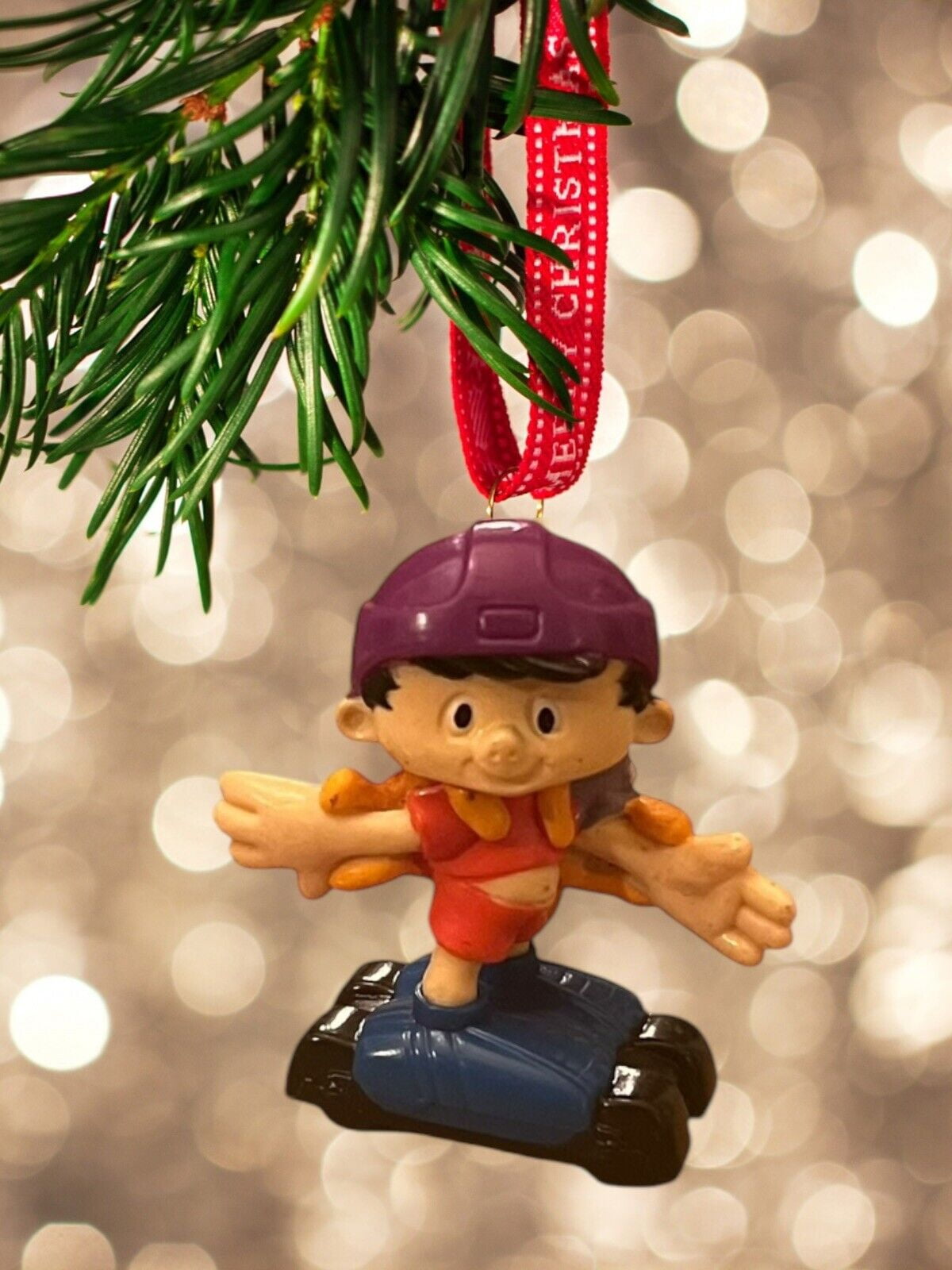 ORNAMENT Bobby Skateboard Skates Figure Bobby’s World 90s Kids DANGLER ...