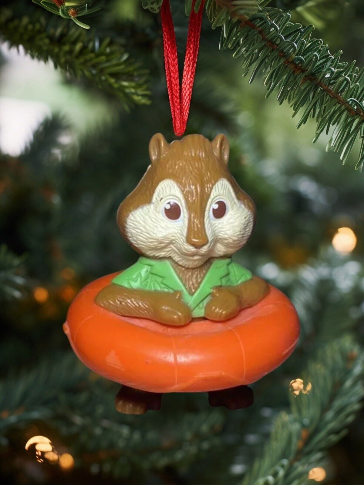 ORNAMENT Chipwrecked Alvin & the Chipmunks Theodore Figure Figurine ...