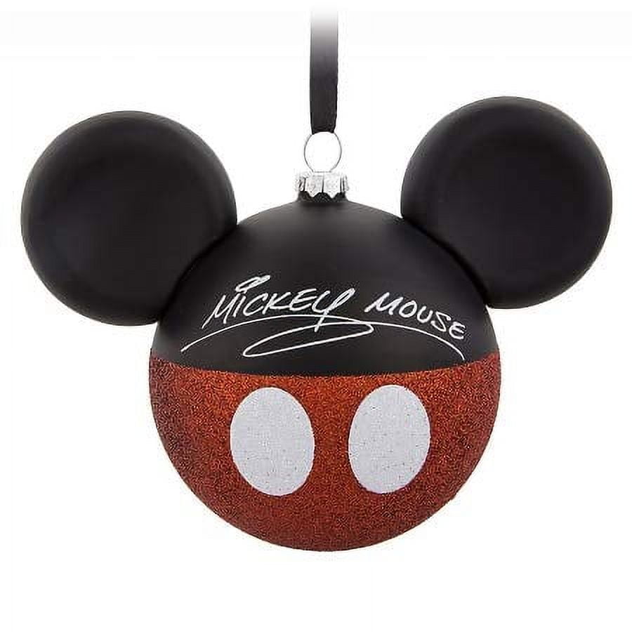 ORNAMENT Disney Christmas Mickey Mouse Ears Signature I Am Mickey Mouse ...