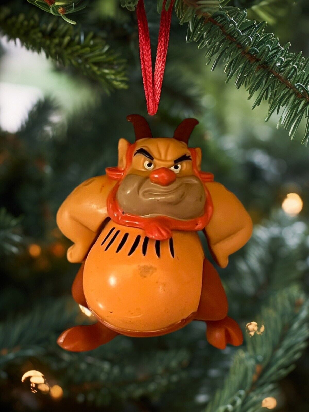 ORNAMENT Disney Hercules Phil 2.5” Figure 1996 Figurine Dangler Charm ...