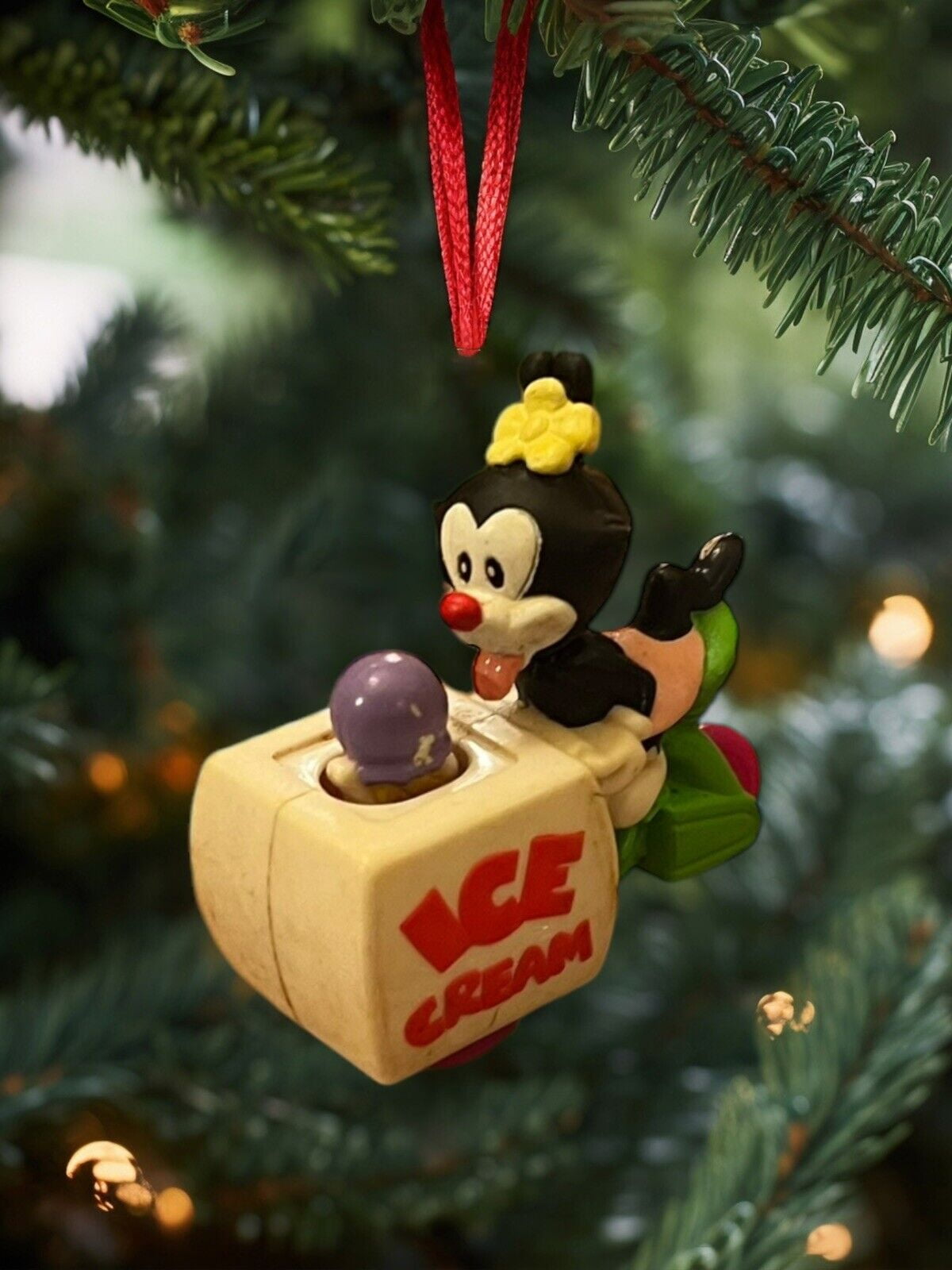 ORNAMENT Disney TaleSpin Molly Cunningham in Metal Airplane 2” Figure ...