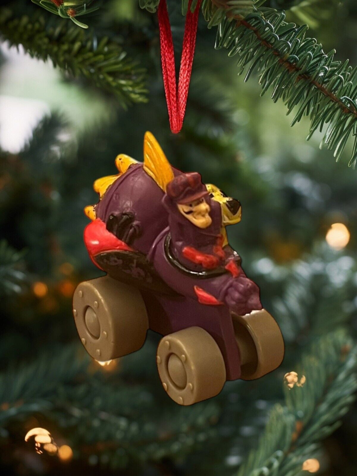 ORNAMENT Hanna Barbera Wacky Races 90s Car Dick Dastardly & Muttley ...