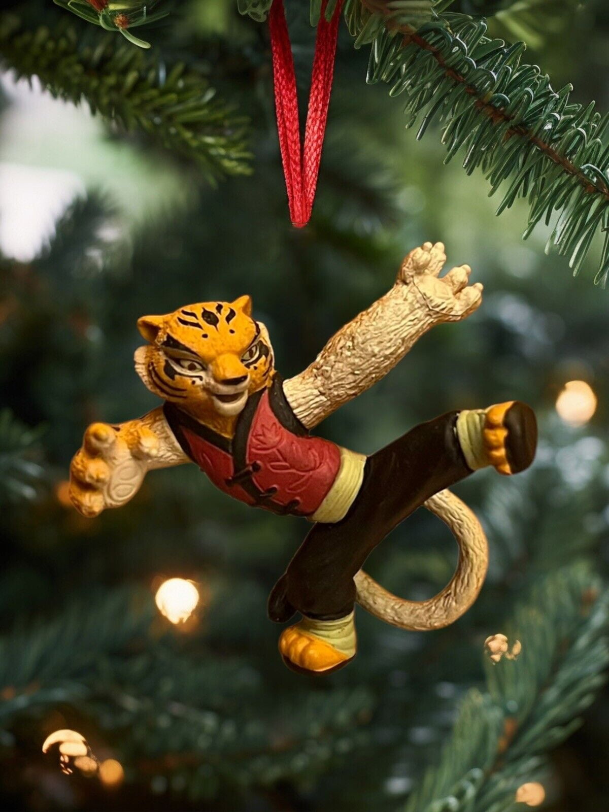 ORNAMENT Kung Fu Panda Master Tigress Mini 2” Figure Figurine Charm ...