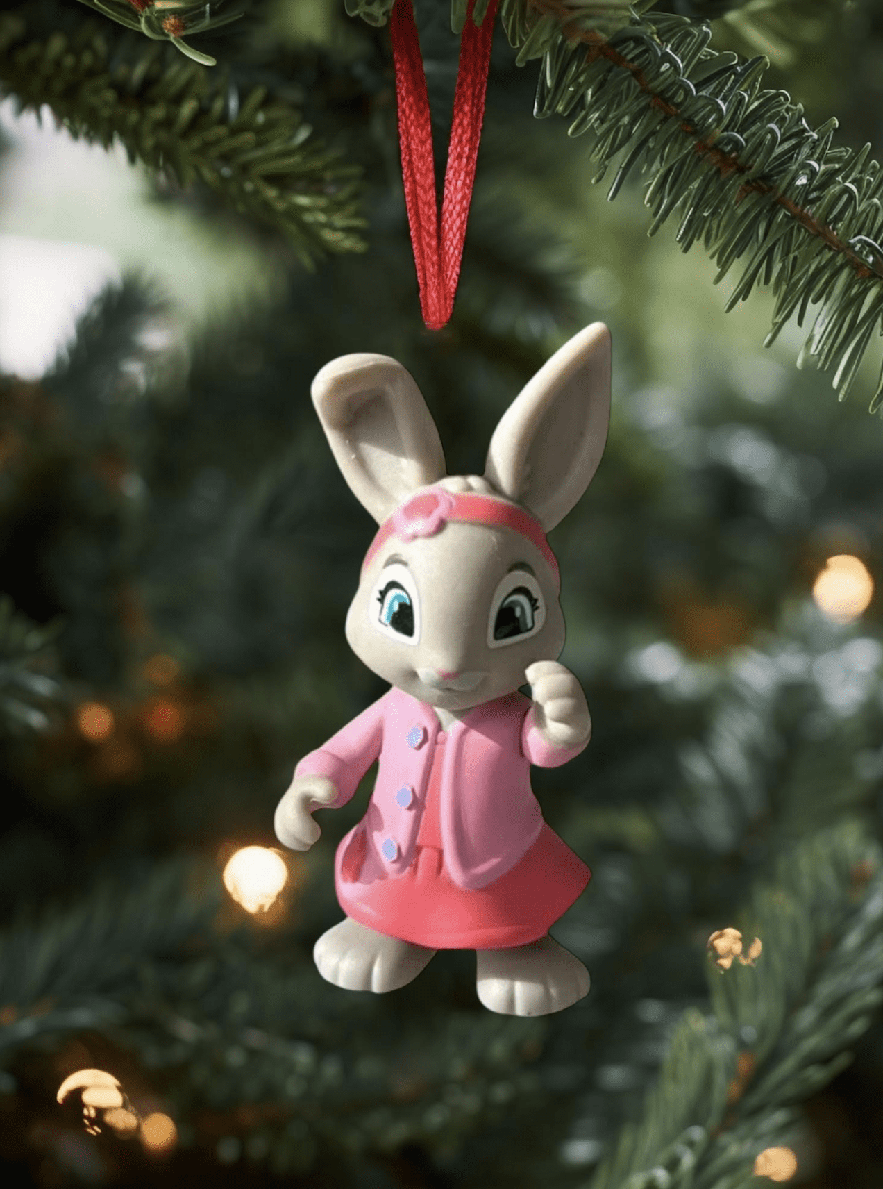 ORNAMENT Lily Bobtail Girl 3” Pvc Figurine Figure Rare Easter Peter ...